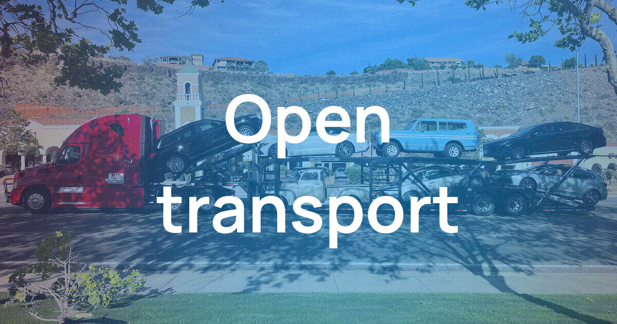 Open car transport - Smart value & transparent pricing | Dellcy